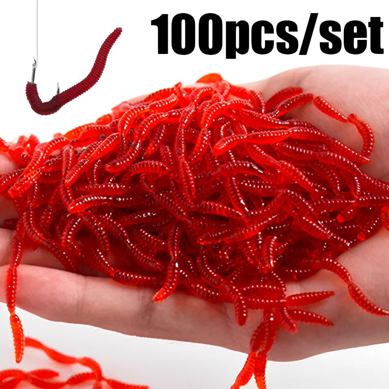 Worm Soft Lure Silicone Artificial Bait – Swordfish Fishing Store